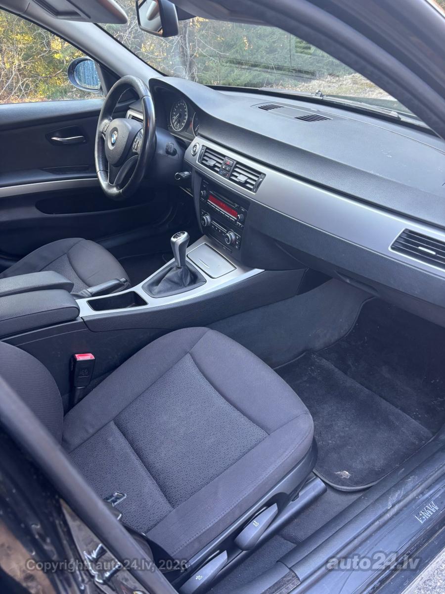 Black BMW 3 Series 2008 in Rapla, with an engine capacity of 2.00 L and mileage of 0 thousand km for 2300 €, photo 8 on AUTOMOTO.COM.LV