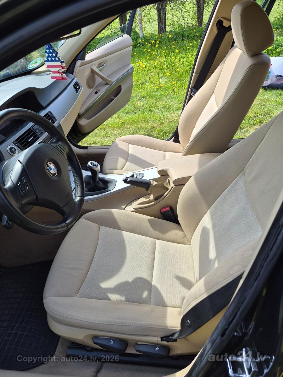 Black BMW 3 Series 2008 in Tartu, with an engine capacity of 3.00 L and mileage of 363 thousand km for 4500 €, photo 4 on AUTOMOTO.COM.LV