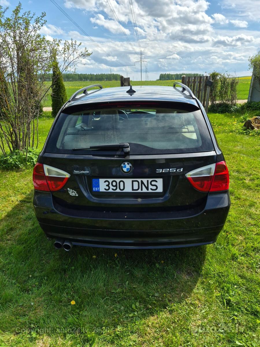 Black BMW 3 Series 2008 in Tartu, with an engine capacity of 3.00 L and mileage of 363 thousand km for 4500 €, photo 5 on AUTOMOTO.COM.LV