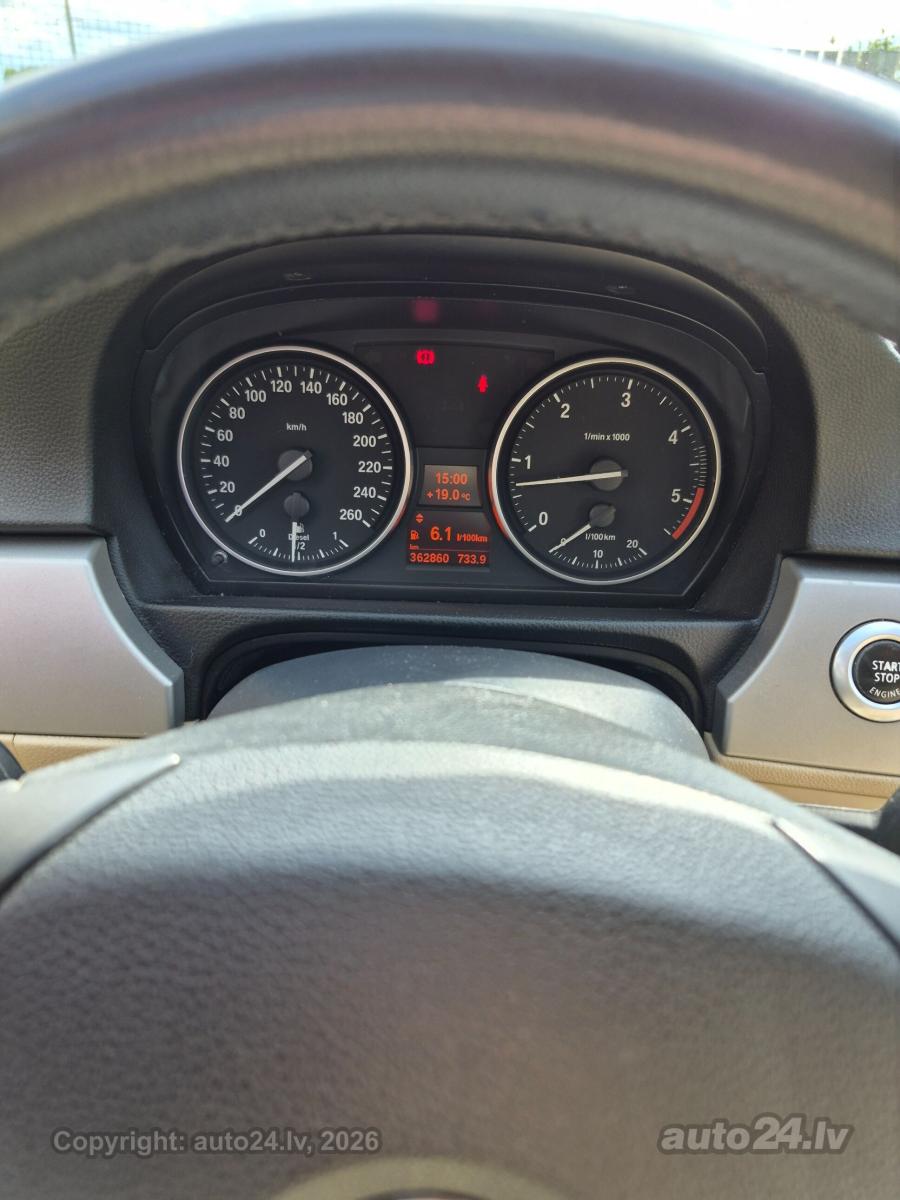 Black BMW 3 Series 2008 in Tartu, with an engine capacity of 3.00 L and mileage of 363 thousand km for 4500 €, photo 7 on AUTOMOTO.COM.LV