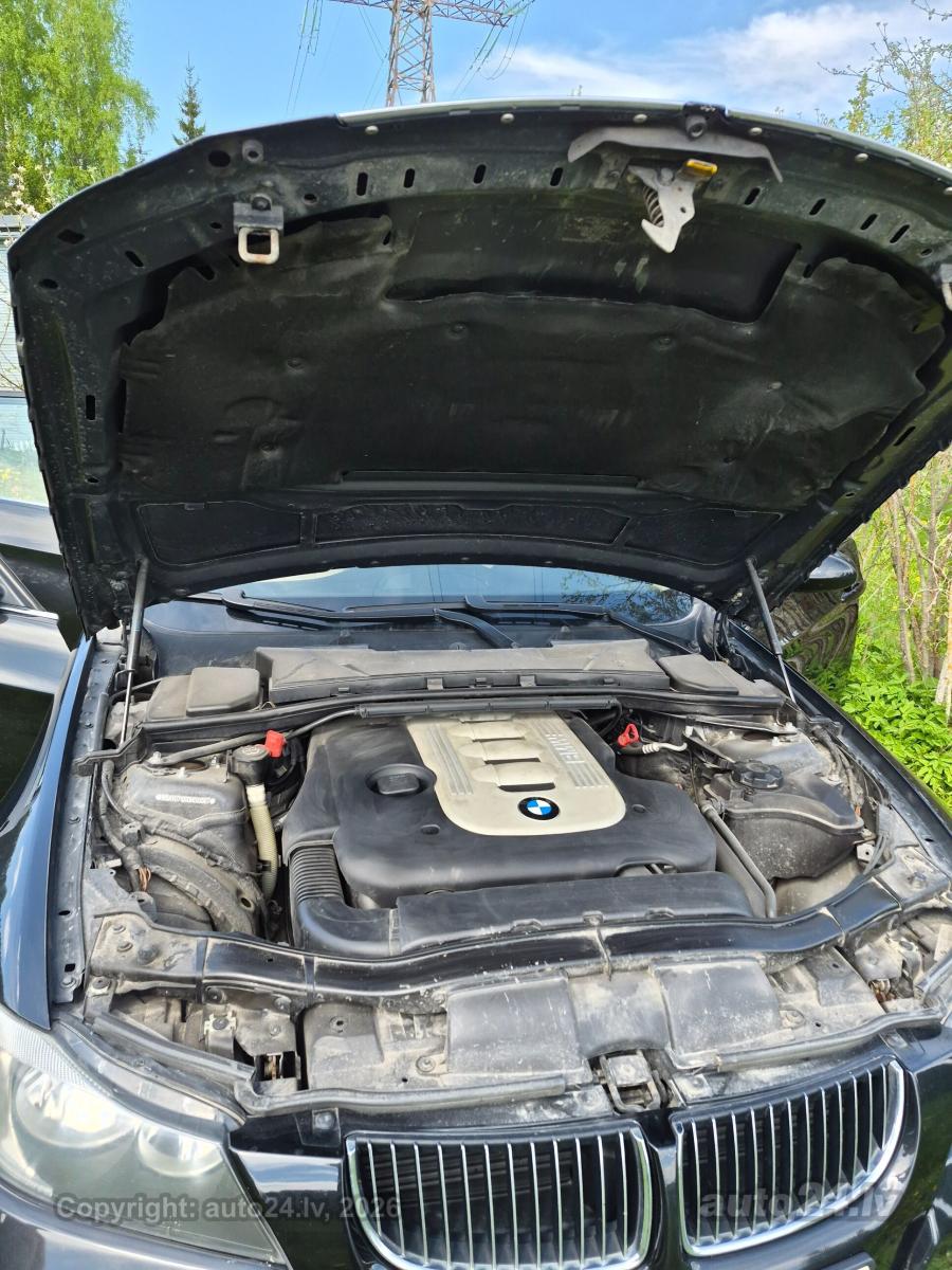 Black BMW 3 Series 2008 in Tartu, with an engine capacity of 3.00 L and mileage of 363 thousand km for 4500 €, photo 11 on AUTOMOTO.COM.LV