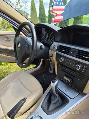 Black BMW 3 Series 2008 in Tartu, with an engine capacity of 3.00 L and mileage of 363 thousand km for 4500 €, photo 15 on AUTOMOTO.COM.LV