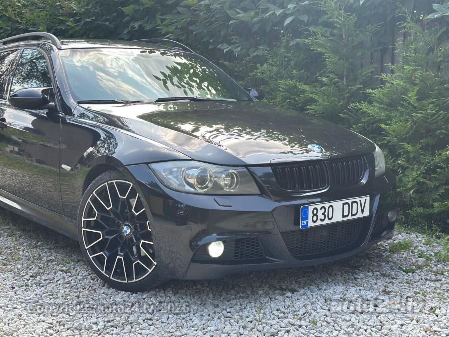 Black BMW 3 Series 2008 in Tallinn, with an engine capacity of 2.00 L and mileage of 271 thousand km for 5500 €, photo 3 on AUTOMOTO.COM.LV