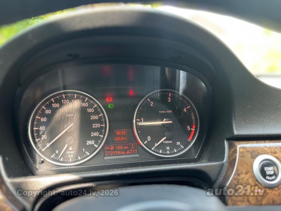 Black BMW 3 Series 2008 in Tallinn, with an engine capacity of 2.00 L and mileage of 271 thousand km for 5500 €, photo 10 on AUTOMOTO.COM.LV