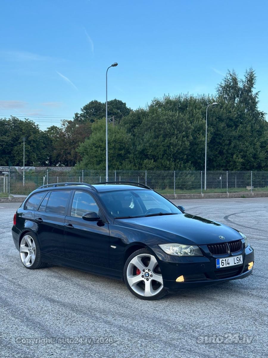 Black BMW 3 Series 2008 in Tallinn, with an engine capacity of 2.00 L and mileage of 260 thousand km for 4300 €, photo 1 on AUTOMOTO.COM.LV