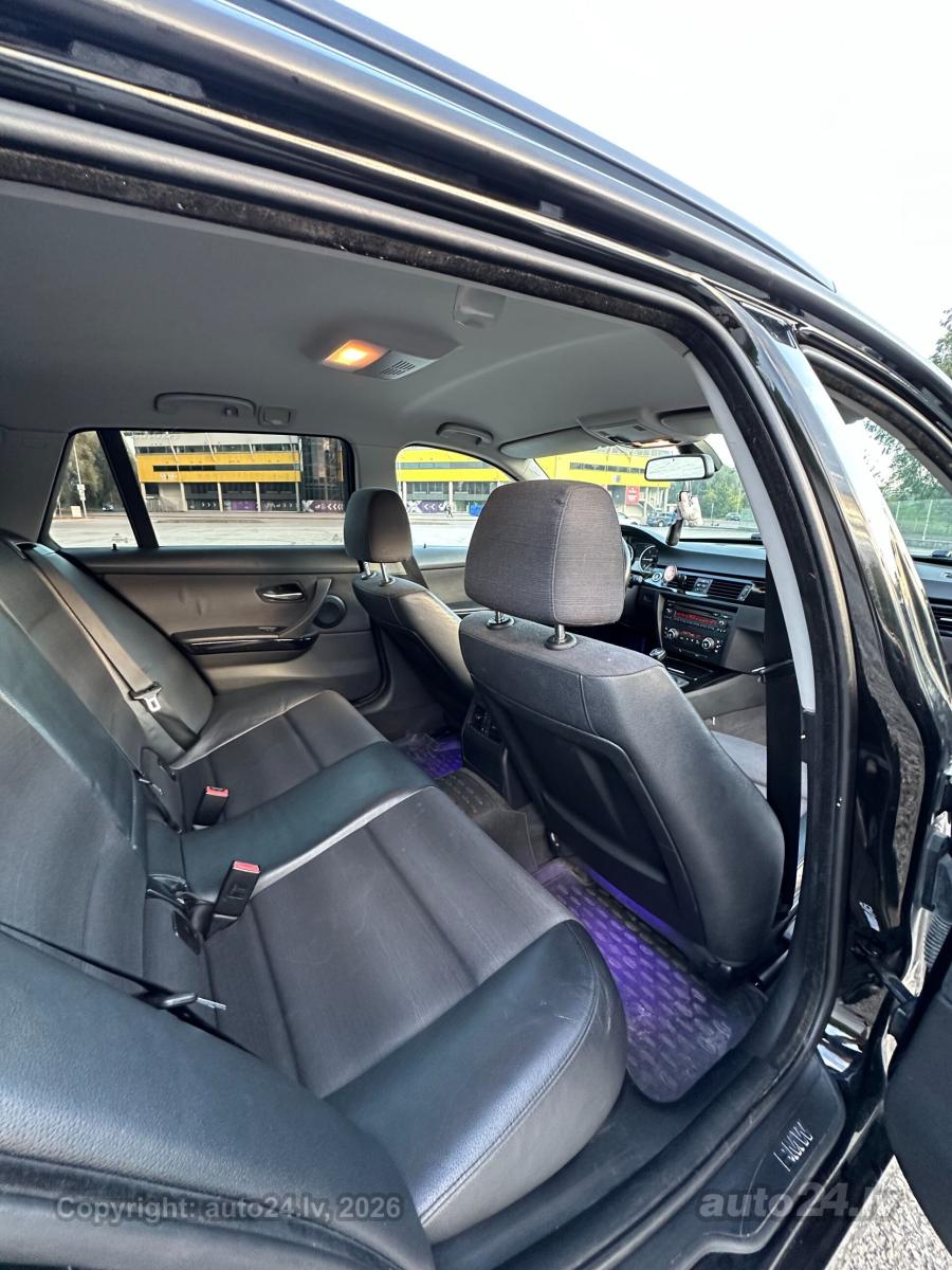 Black BMW 3 Series 2008 in Tallinn, with an engine capacity of 2.00 L and mileage of 260 thousand km for 4300 €, photo 11 on AUTOMOTO.COM.LV