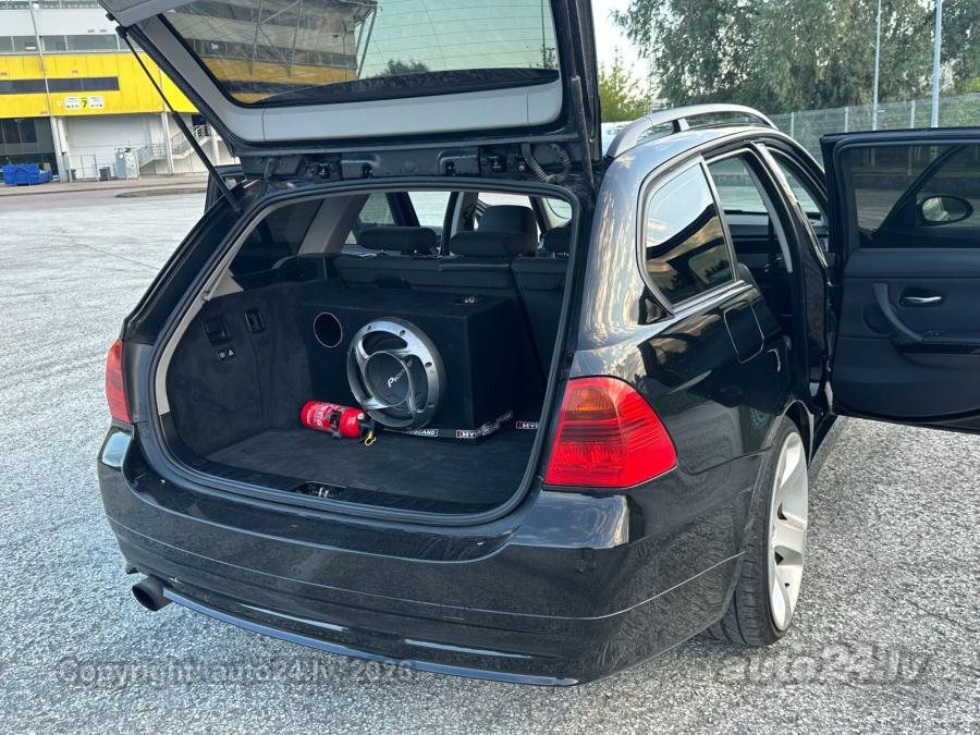 Black BMW 3 Series 2008 in Tallinn, with an engine capacity of 2.00 L and mileage of 260 thousand km for 4300 €, photo 13 on AUTOMOTO.COM.LV