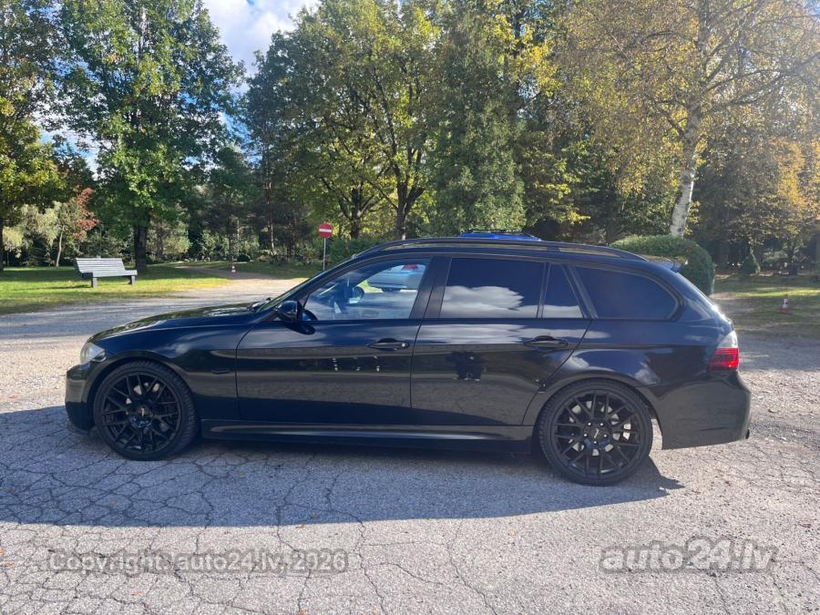 Black BMW 3 Series 2008 in Tallinn, with an engine capacity of 3.00 L and mileage of 284 thousand km for 6500 €, photo 5 on AUTOMOTO.COM.LV