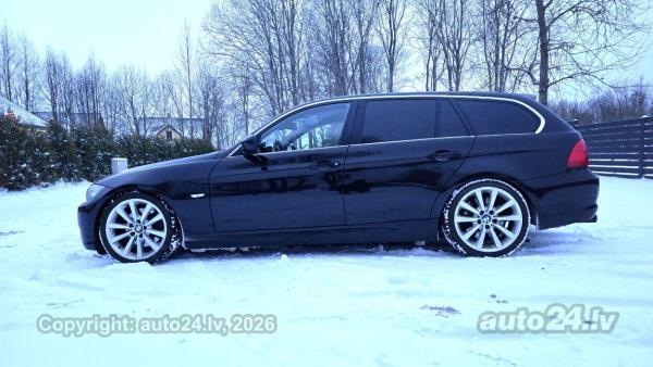 Black BMW 3 Series 2009 in Tallinn, with an engine capacity of 3.00 L and mileage of 339 thousand km for 8600 €, photo 6 on AUTOMOTO.COM.LV