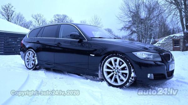 Black BMW 3 Series 2009 in Tallinn, with an engine capacity of 3.00 L and mileage of 339 thousand km for 8600 €, photo 7 on AUTOMOTO.COM.LV