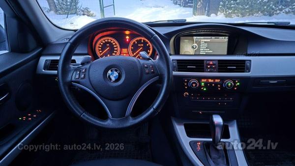 Black BMW 3 Series 2009 in Tallinn, with an engine capacity of 3.00 L and mileage of 339 thousand km for 8600 €, photo 9 on AUTOMOTO.COM.LV