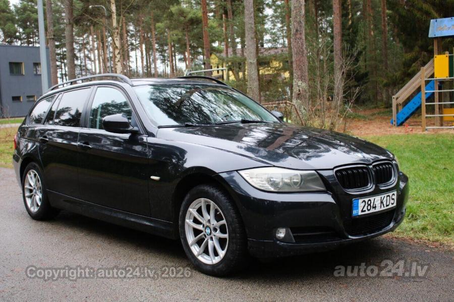 Melns BMW 3 Series 2009 Tallina, ar dzinēja tilpumu 2.00 L un nobraukumu 293 tūkst. km par 4599 €, foto 1 vietnē AUTOMOTO.COM.LV