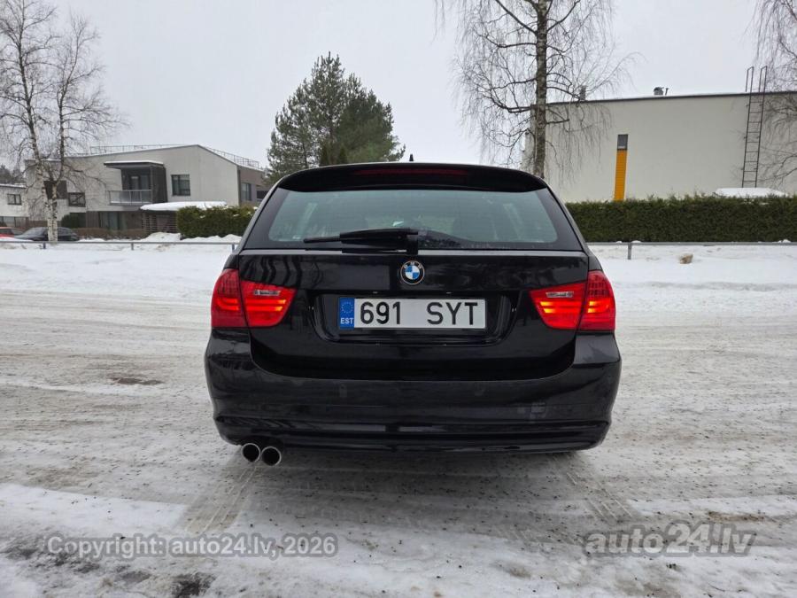 Black BMW 3 Series 2009 in Tallinn, with an engine capacity of 3.00 L and mileage of 286 thousand km for 9599 €, photo 6 on AUTOMOTO.COM.LV