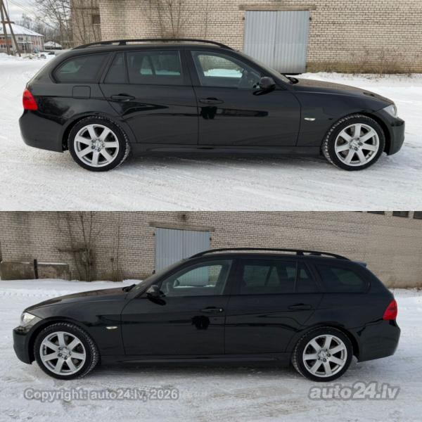 Black BMW 3 Series 2009 in Viljandi, with an engine capacity of 3.00 L and mileage of 252 thousand km for 6790 €, photo 7 on AUTOMOTO.COM.LV
