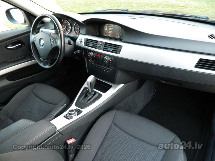 Black BMW 3 Series 2009 in Viljandi, with an engine capacity of 2.00 L and mileage of 363 thousand km for 3490 €, photo 12 on AUTOMOTO.COM.LV