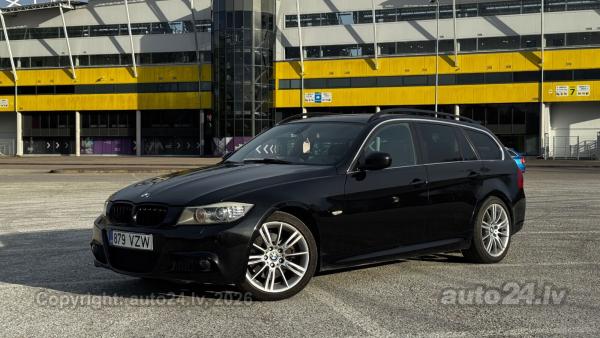 Black BMW 3 Series 2009 in Tallinn, with an engine capacity of 3.00 L and mileage of 334 thousand km for 8200 €, photo 1 on AUTOMOTO.COM.LV