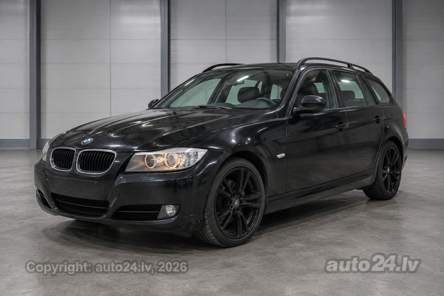 Black BMW 3 Series 2009 in Tartu, with an engine capacity of 3.00 L and mileage of 268 thousand km for 5790 €, photo 1 on AUTOMOTO.COM.LV