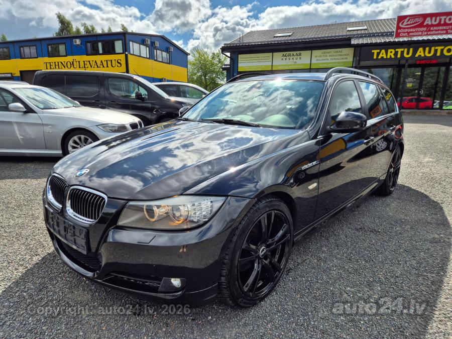 Black BMW 3 Series 2009 in Tartu, with an engine capacity of 3.00 L and mileage of 269 thousand km for 5990 €, photo 1 on AUTOMOTO.COM.LV