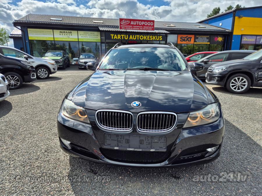 Black BMW 3 Series 2009 in Tartu, with an engine capacity of 3.00 L and mileage of 269 thousand km for 5990 €, photo 4 on AUTOMOTO.COM.LV