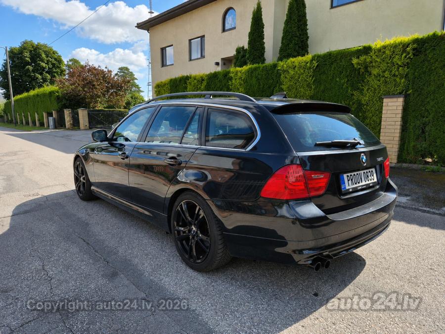 Black BMW 3 Series 2009 in Tartu, with an engine capacity of 3.00 L and mileage of 269 thousand km for 5990 €, photo 11 on AUTOMOTO.COM.LV