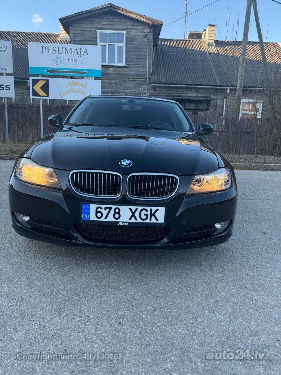Black BMW 3 Series 2010 in Tartu, with an engine capacity of 2.00 L and mileage of 319 thousand km for 3350 €, photo 1 on AUTOMOTO.COM.LV