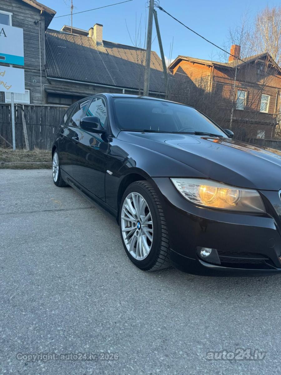 Black BMW 3 Series 2010 in Tartu, with an engine capacity of 2.00 L and mileage of 319 thousand km for 3350 €, photo 5 on AUTOMOTO.COM.LV