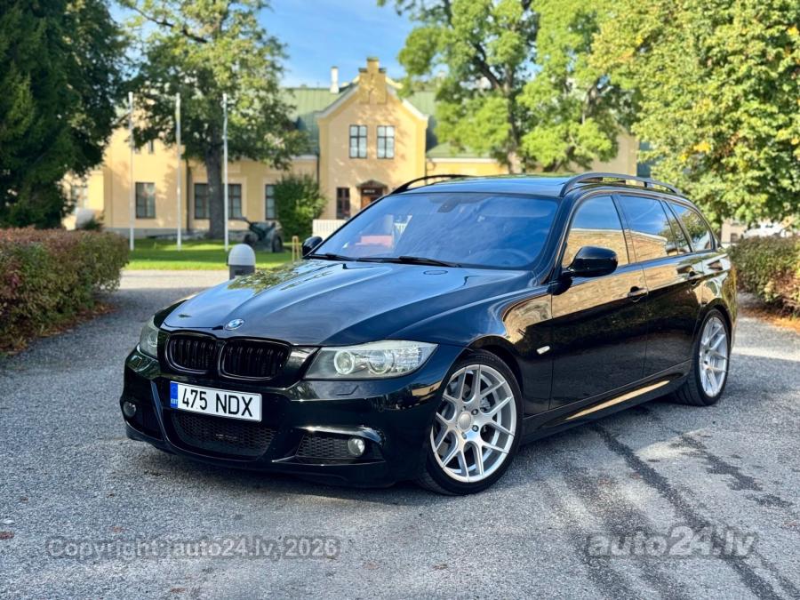 Black BMW 3 Series 2010 in Tallinn, with an engine capacity of 3.00 L and mileage of 299 thousand km for 10900 €, photo 3 on AUTOMOTO.COM.LV