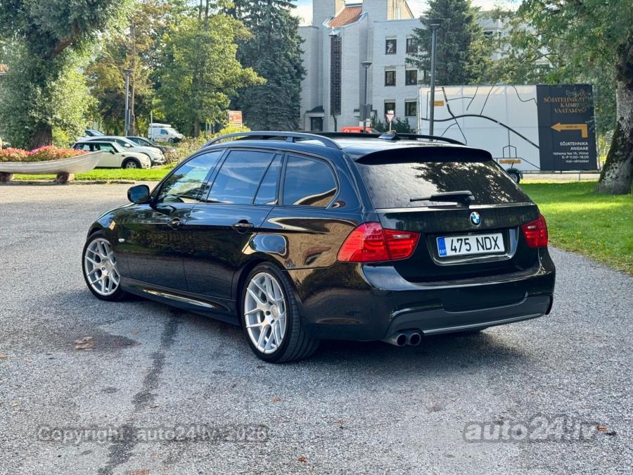 Black BMW 3 Series 2010 in Tallinn, with an engine capacity of 3.00 L and mileage of 299 thousand km for 10900 €, photo 9 on AUTOMOTO.COM.LV