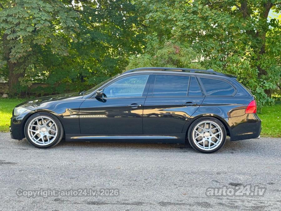 Black BMW 3 Series 2010 in Tallinn, with an engine capacity of 3.00 L and mileage of 299 thousand km for 10900 €, photo 16 on AUTOMOTO.COM.LV