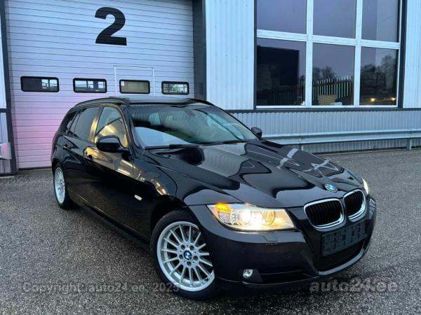 Black BMW 3 Series 2011 in Tartu, with an engine capacity of 2.00 L and mileage of 328 thousand km for 6590 €, photo 1 on AUTOMOTO.COM.LV
