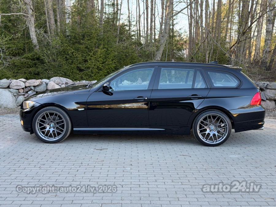 Black BMW 3 Series 2011 in Parnu, with an engine capacity of 2.00 L and mileage of 290 thousand km for 4700 €, photo 7 on AUTOMOTO.COM.LV