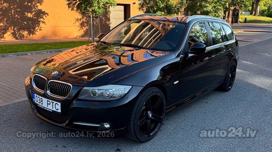 Black BMW 3 Series 2011 in Tallinn, with an engine capacity of 2.00 L and mileage of 282 thousand km for 5999 €, photo 1 on AUTOMOTO.COM.LV