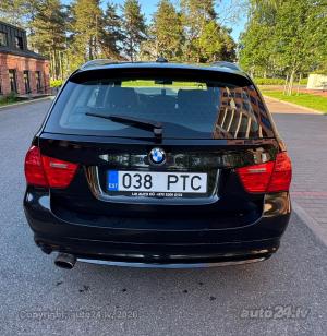 Black BMW 3 Series 2011 in Tallinn, with an engine capacity of 2.00 L and mileage of 282 thousand km for 5999 €, photo 6 on AUTOMOTO.COM.LV