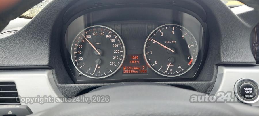Melns BMW 3 Series 2011 Tallina, ar dzinēja tilpumu 2.00 L un nobraukumu 255 tūkst. km par 6900 €, foto 16 vietnē AUTOMOTO.COM.LV