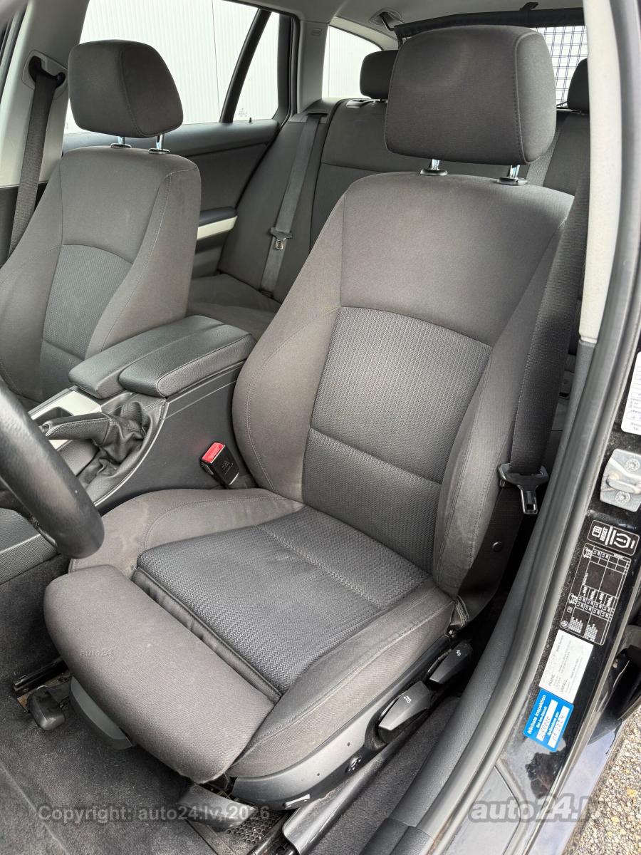 Black BMW 3 Series 2012 in Tartu, with an engine capacity of 2.00 L and mileage of 260 thousand km for 4999 €, photo 23 on AUTOMOTO.COM.LV