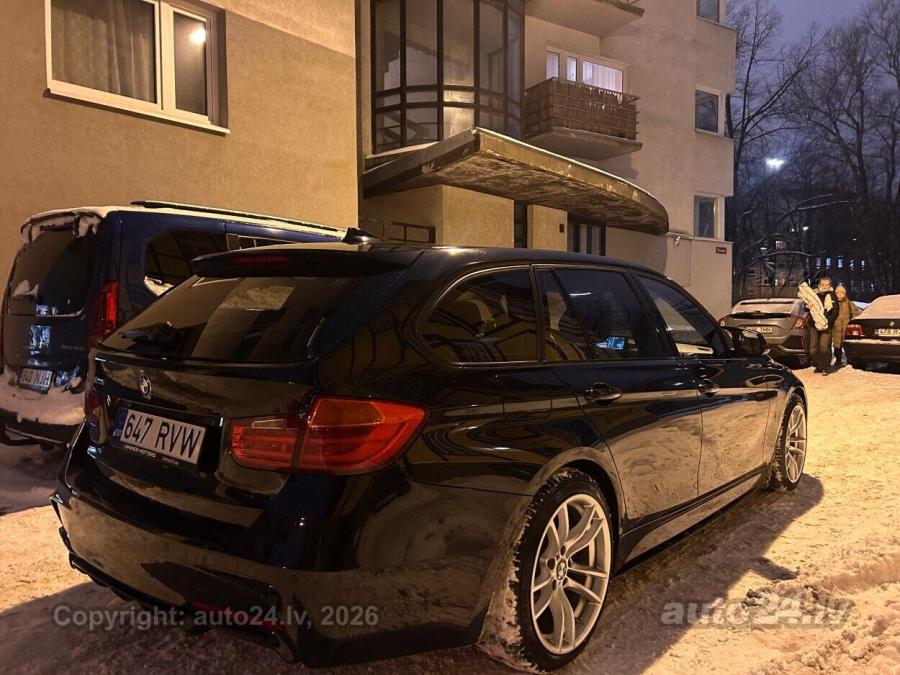 Black BMW 3 Series 2013 in Tallinn, with an engine capacity of 2.00 L and mileage of 275 thousand km for 11900 €, photo 4 on AUTOMOTO.COM.LV
