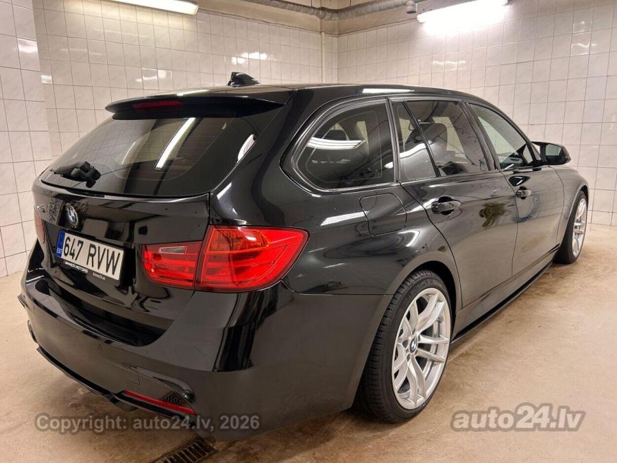 Black BMW 3 Series 2013 in Tallinn, with an engine capacity of 2.00 L and mileage of 275 thousand km for 11900 €, photo 9 on AUTOMOTO.COM.LV
