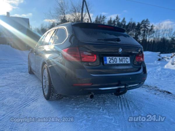 Black BMW 3 Series 2013 in Polva, with an engine capacity of 2.00 L and mileage of 272 thousand km for 9600 €, photo 7 on AUTOMOTO.COM.LV