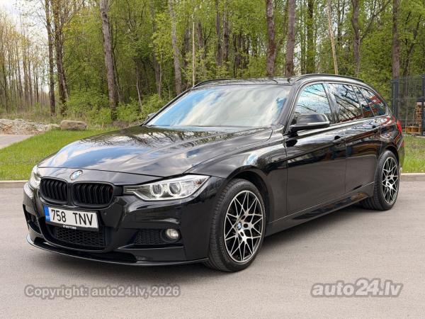 Black BMW 3 Series 2013 in Tallinn, with an engine capacity of 2.00 L and mileage of 315 thousand km for 9490 €, photo 3 on AUTOMOTO.COM.LV
