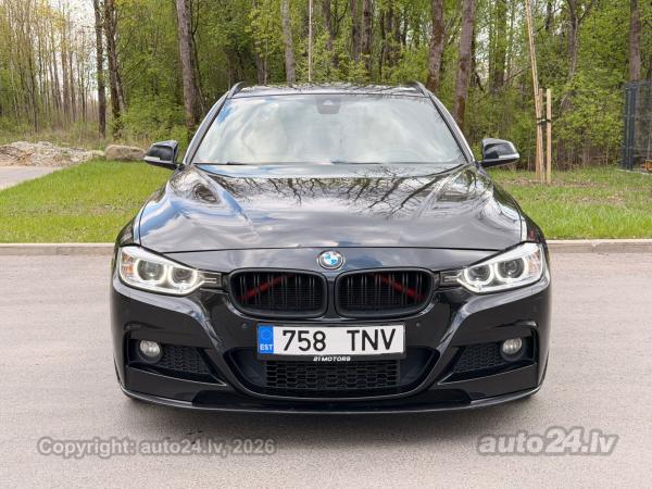 Black BMW 3 Series 2013 in Tallinn, with an engine capacity of 2.00 L and mileage of 315 thousand km for 9490 €, photo 5 on AUTOMOTO.COM.LV