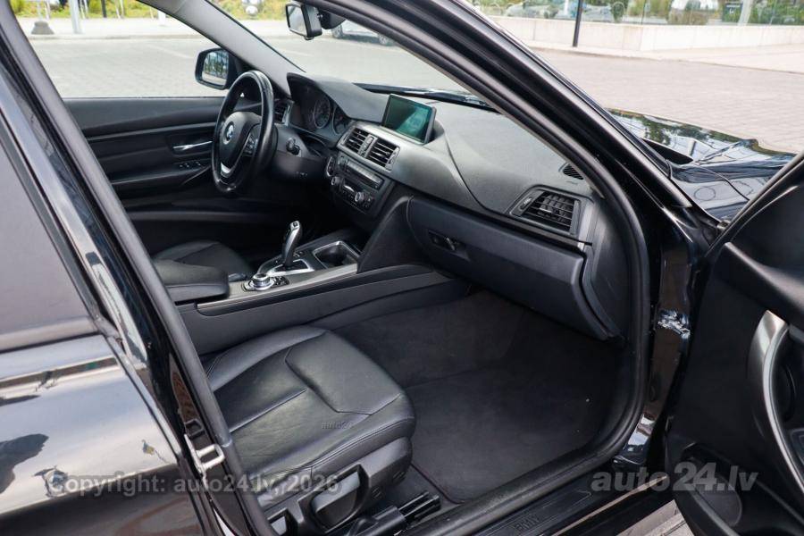 Black BMW 3 Series 2013 in Tallinn, with an engine capacity of 2.00 L and mileage of 214 thousand km for 10500 €, photo 16 on AUTOMOTO.COM.LV