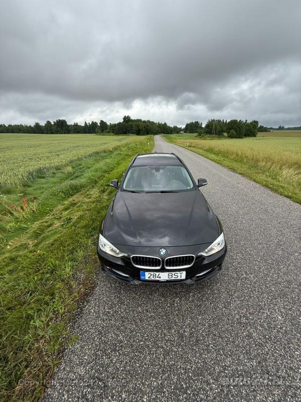 Black BMW 3 Series 2013 in Tallinn, with an engine capacity of 2.00 L and mileage of 271 thousand km for 8999 €, photo 3 on AUTOMOTO.COM.LV