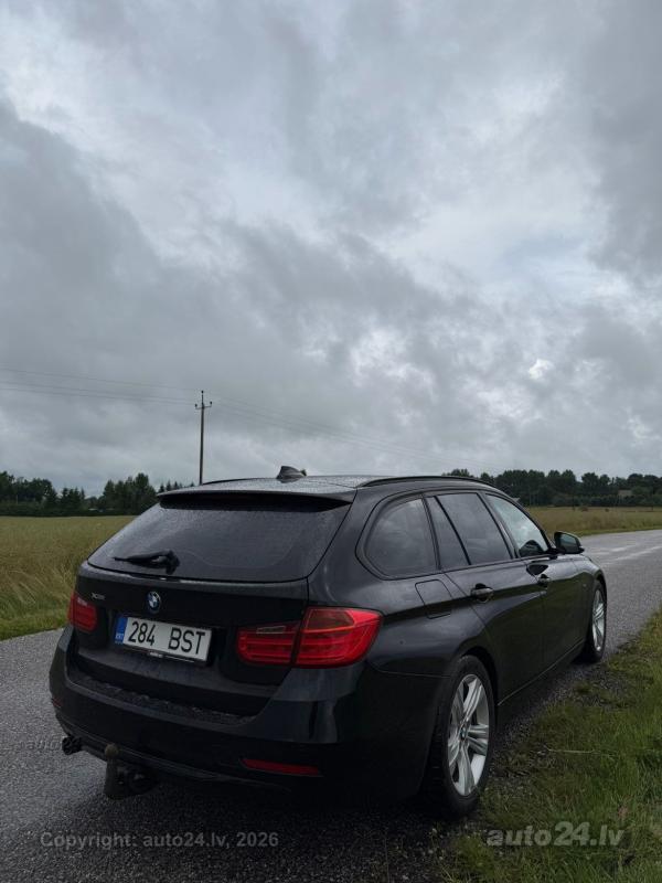 Black BMW 3 Series 2013 in Tallinn, with an engine capacity of 2.00 L and mileage of 271 thousand km for 8999 €, photo 8 on AUTOMOTO.COM.LV