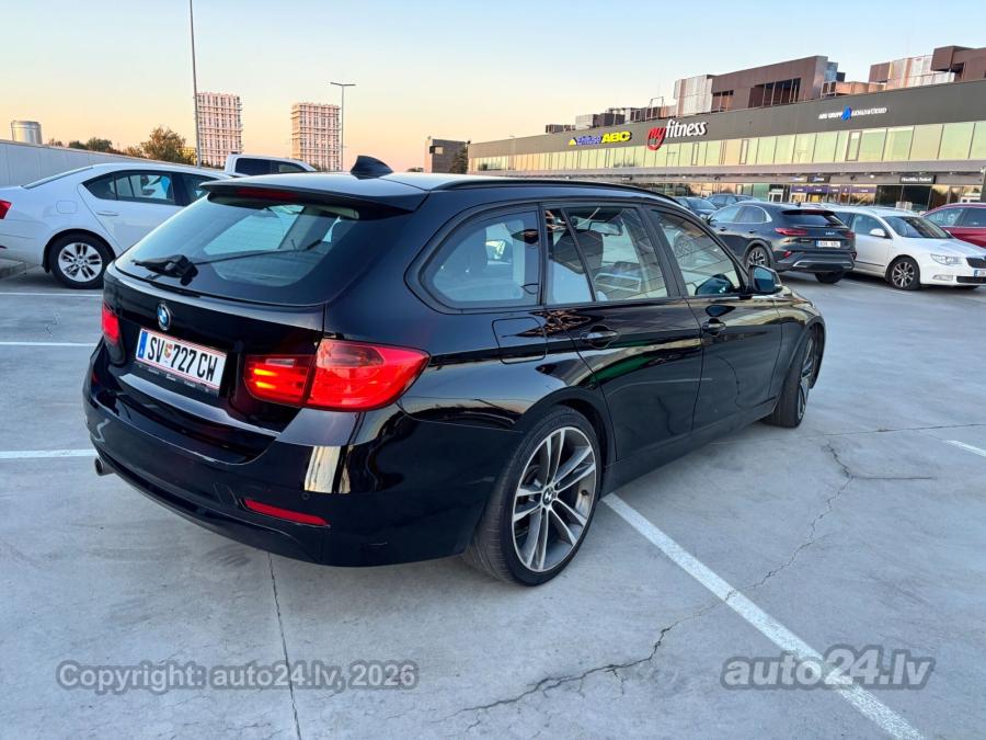 Black BMW 3 Series 2013 in Tallinn, with an engine capacity of 2.00 L and mileage of 266 thousand km for 8900 €, photo 5 on AUTOMOTO.COM.LV
