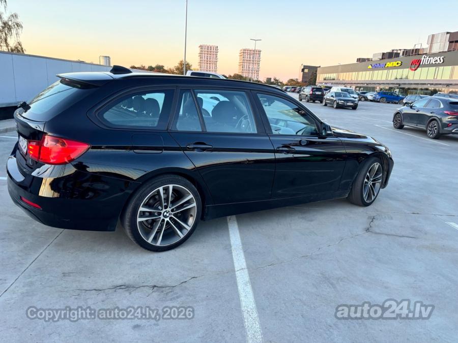 Black BMW 3 Series 2013 in Tallinn, with an engine capacity of 2.00 L and mileage of 266 thousand km for 8900 €, photo 6 on AUTOMOTO.COM.LV