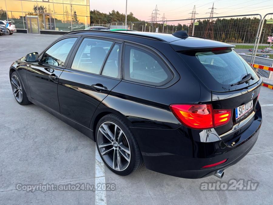 Black BMW 3 Series 2013 in Tallinn, with an engine capacity of 2.00 L and mileage of 266 thousand km for 8900 €, photo 7 on AUTOMOTO.COM.LV