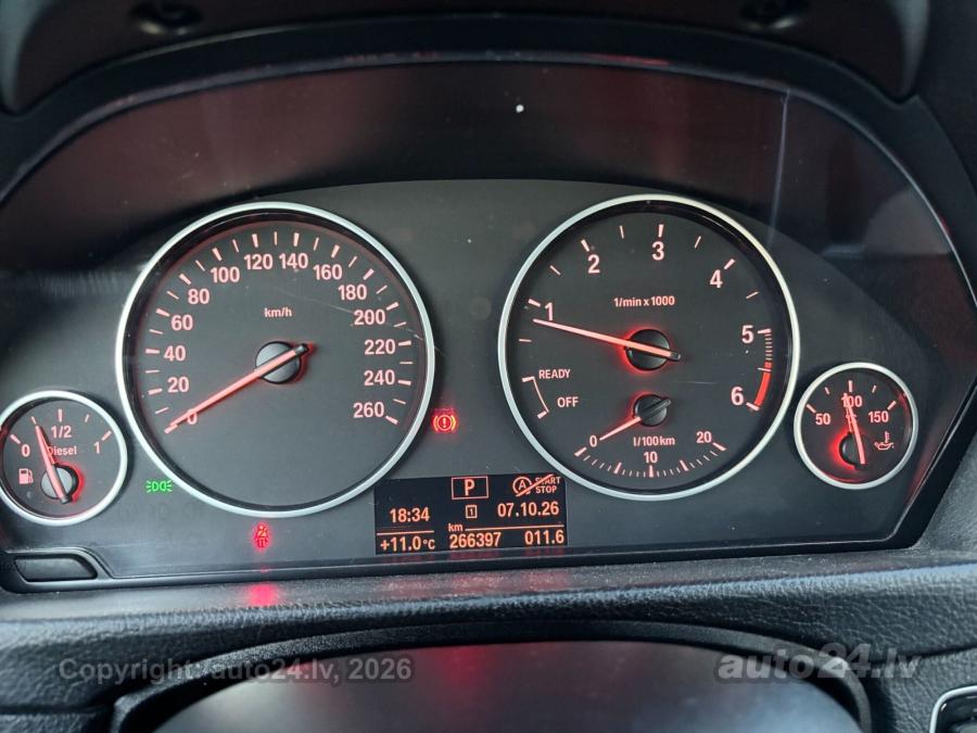 Black BMW 3 Series 2013 in Tallinn, with an engine capacity of 2.00 L and mileage of 266 thousand km for 8900 €, photo 13 on AUTOMOTO.COM.LV