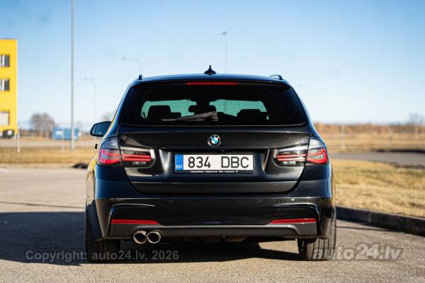 Black BMW 3 Series 2014 in Tartu, with an engine capacity of 2.00 L and mileage of 214 thousand km for 12900 €, photo 10 on AUTOMOTO.COM.LV