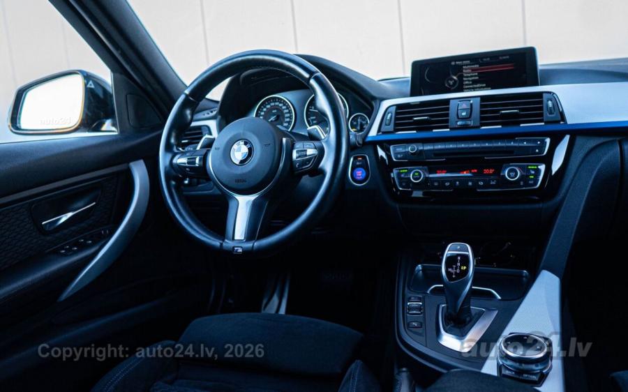 Black BMW 3 Series 2014 in Tartu, with an engine capacity of 2.00 L and mileage of 214 thousand km for 12900 €, photo 20 on AUTOMOTO.COM.LV