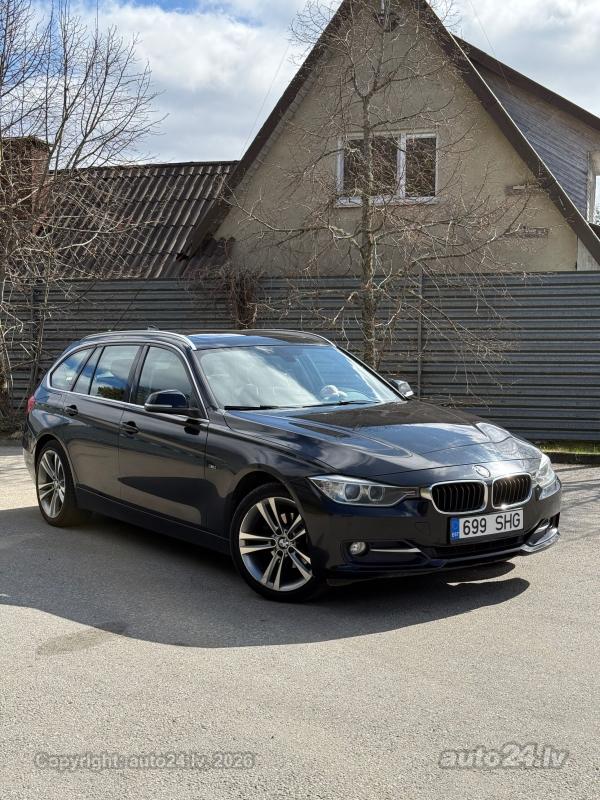 Black BMW 3 Series 2014 in Tallinn, with an engine capacity of 2.00 L and mileage of 350 thousand km for 9500 €, photo 1 on AUTOMOTO.COM.LV